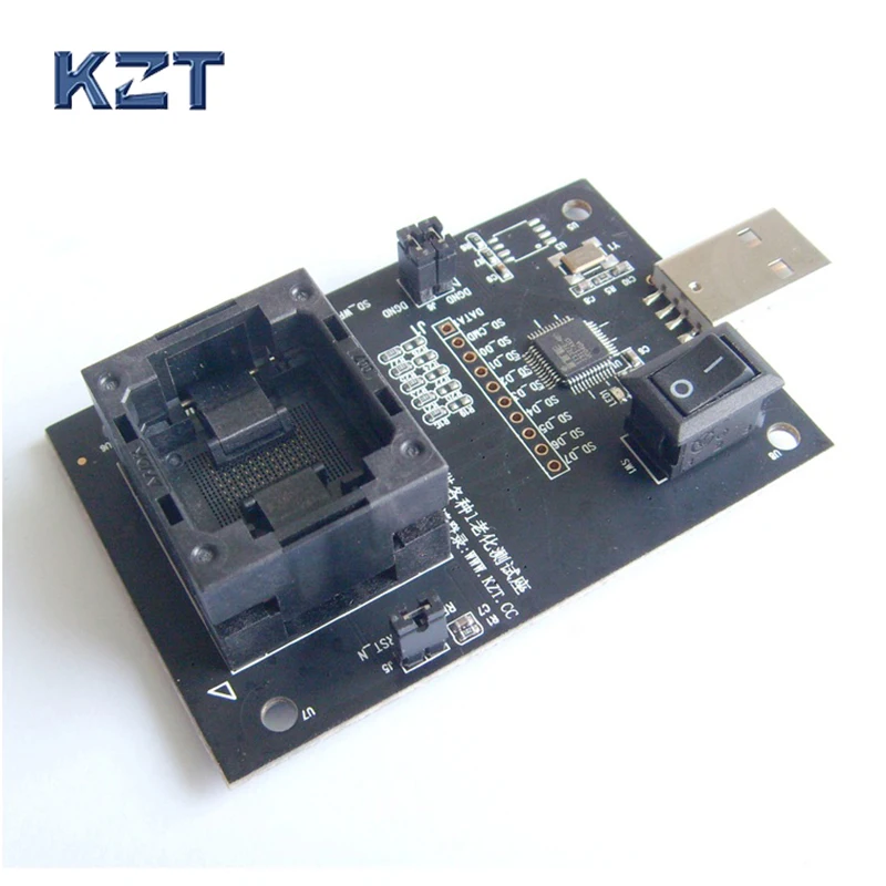 EMMC100 Socket BGA100 Test Android Telefoon Nand Flash Emmc Reader ...