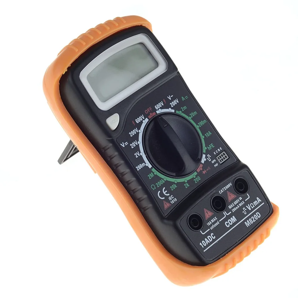 Digital multimeter M820D Multimeter Digital AC/DC Voltage 600V ...