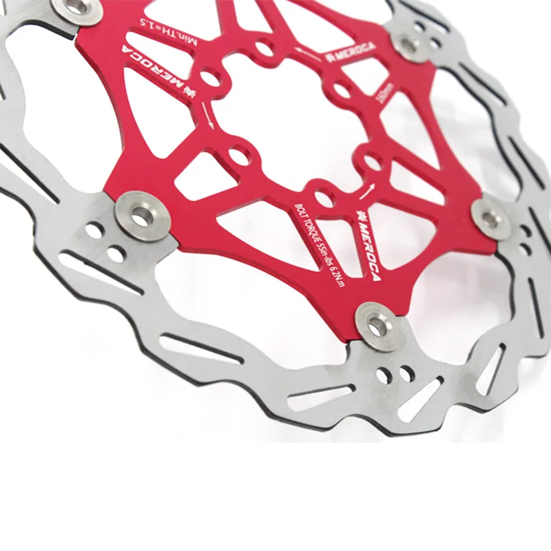 Bicycle Disc Brake MTB Floating Disc Rotors 160MM/180MM Bicycle Parts ...
