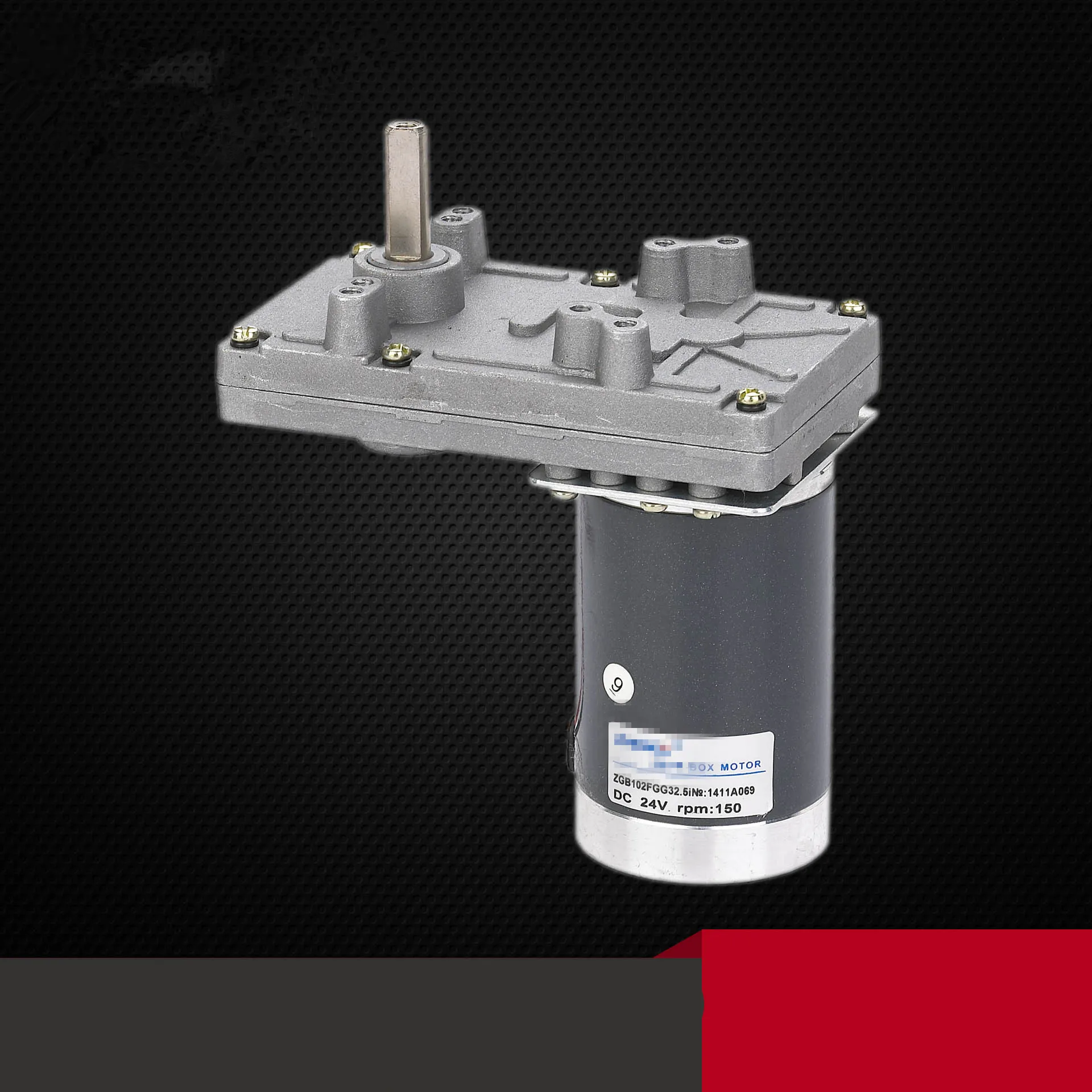 ZGB102FGG 12V 24V DC Geared Motor Output Shaft Eccentric 4 120RPM|24v ...