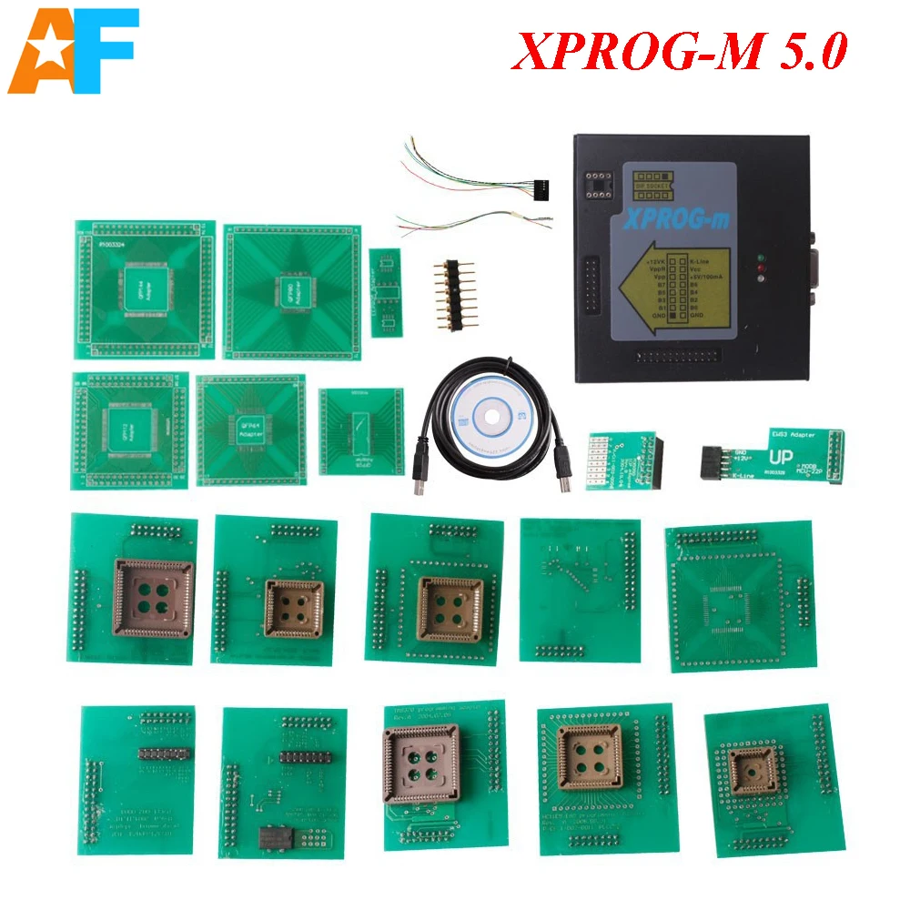 Free Shiping! Metal Model XPROG M Programmer V5.0 On board Device ...