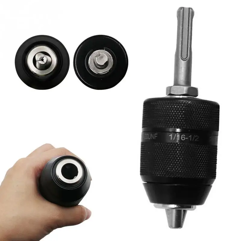 Metal Sleeve 1 2 20UNF 2 13MM 1 16 1 2 Drill Chuck Keyless Drilling Metal Sleeve 1 2 20UNF 2 13MM 1 16 1 2 Drill Chuck Keyless Drilling