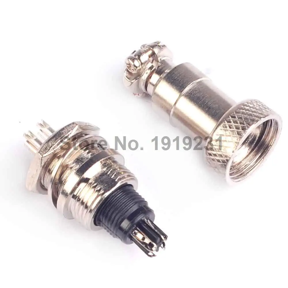 10pair GX16 4PIN Male & Female Diameter 16mm Wire Panel Connector GX16 ...