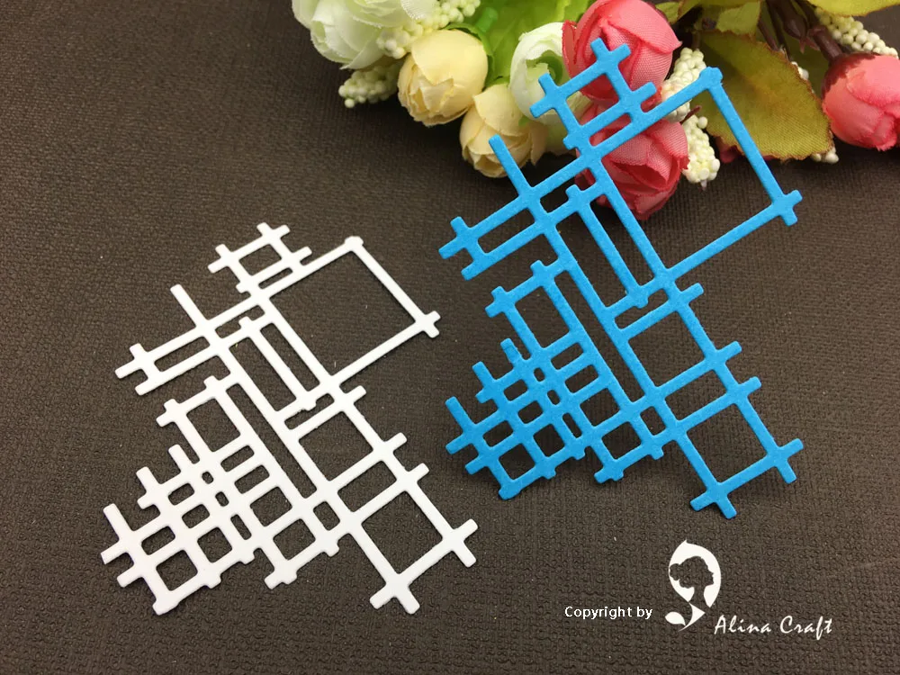 AlinaCraft METAL CUTTING DIES net background Scrapbook paper craft card ...