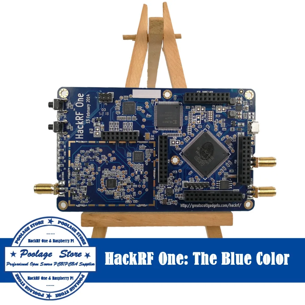 Blue HackRF One SDR Software Defined Open Source Hardware, 1MHz to 6MHz ...