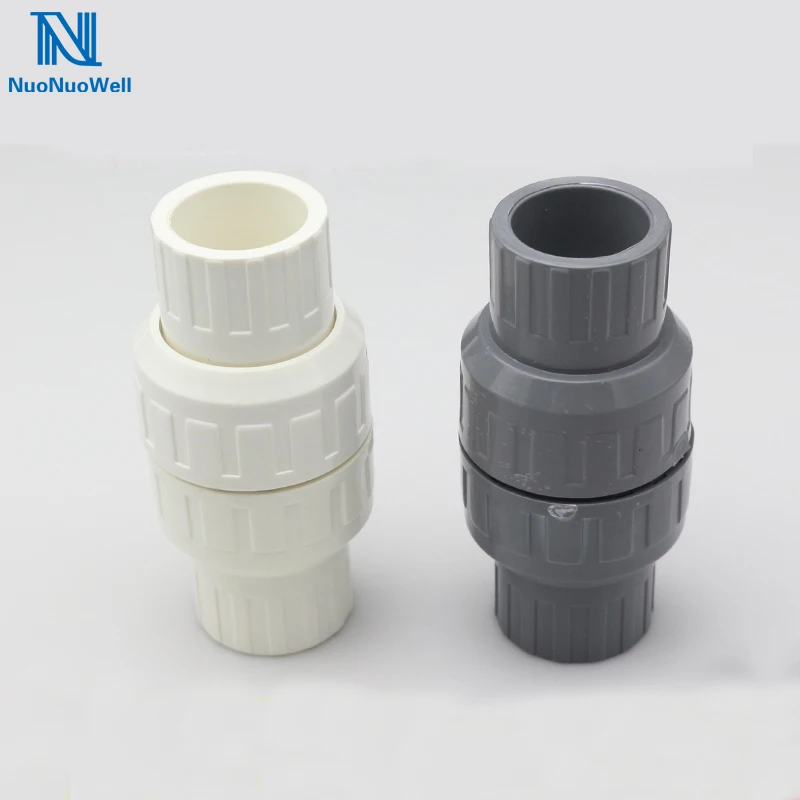 NuoNuoWell ท่อพีวีซีตรวจสอบวาล์วยูเนี่ยน Non Return Quick Coupler Slip ...