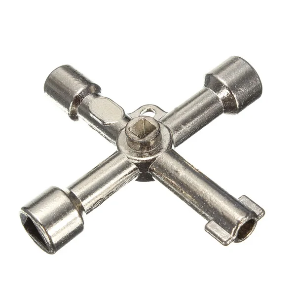 New Arrival 4 Way Cross Key Wrench Spanner for Electric Gas Cupboard ...