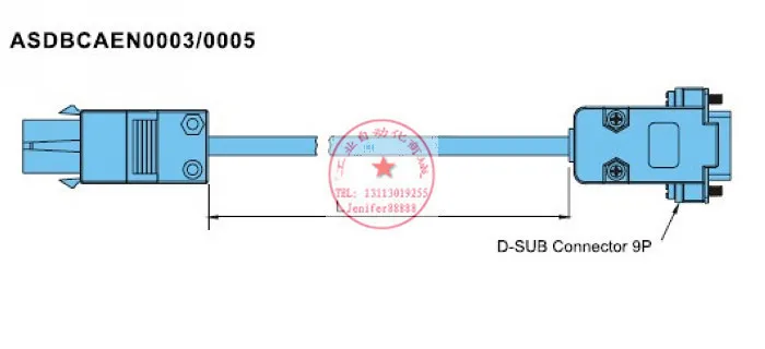 ASDBCAEN0003 / Delta servo encoder cable / Delta servo cable|cable ...