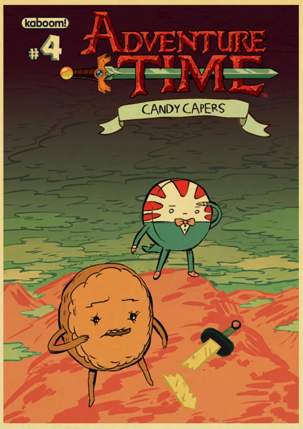 Adventure Time With Finn And Jake Cartoon Poster - KawaiiMerch.com