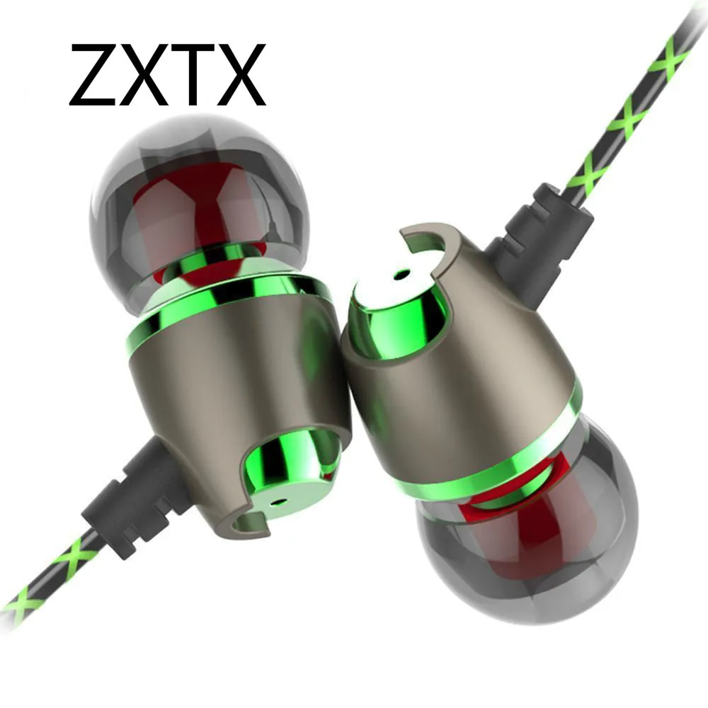 Magnetic Stereo BASS Metal in Ear Earphone Noise Cancelling Headsets DJ ...