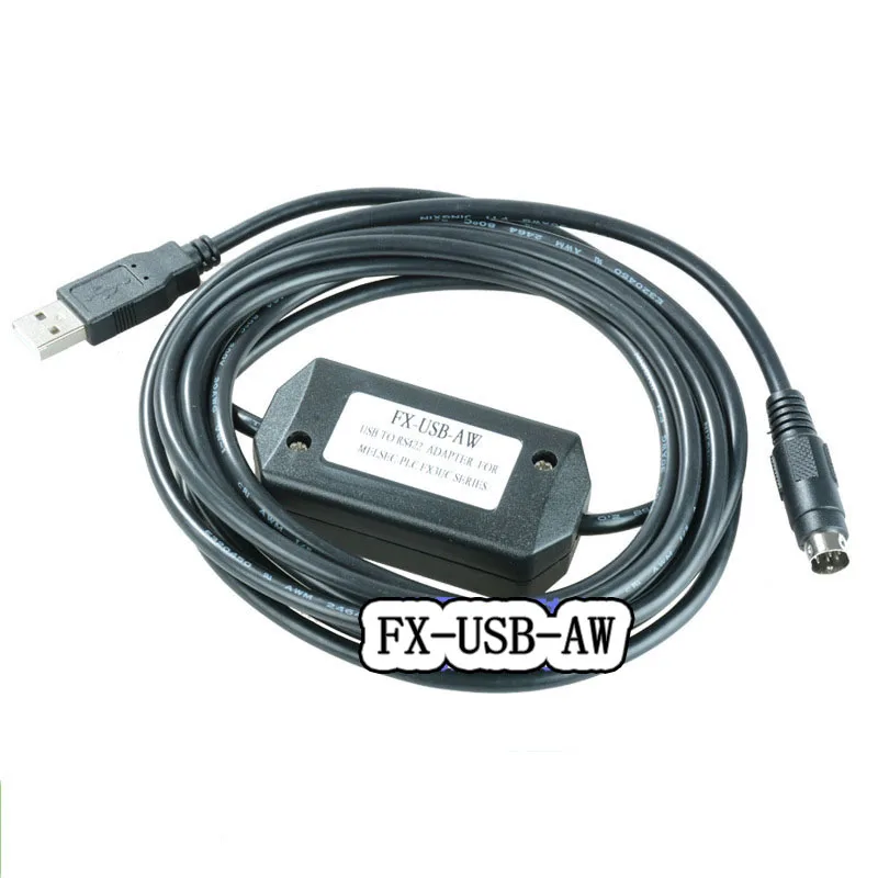 Plc Cable Fx usb aw For Fx3uc Usb/rs422 Fx Usb Aw Programming Cable -in ...