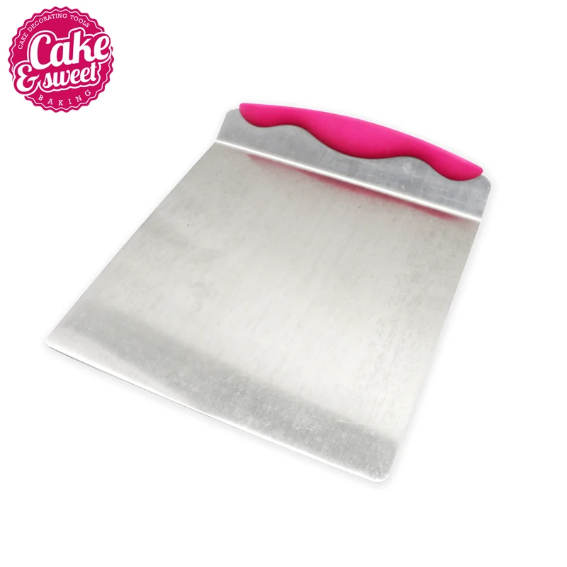 Stainless Steel Pizza Dough Scraper Cutter Big Size Kitchen Cake Shovel ...