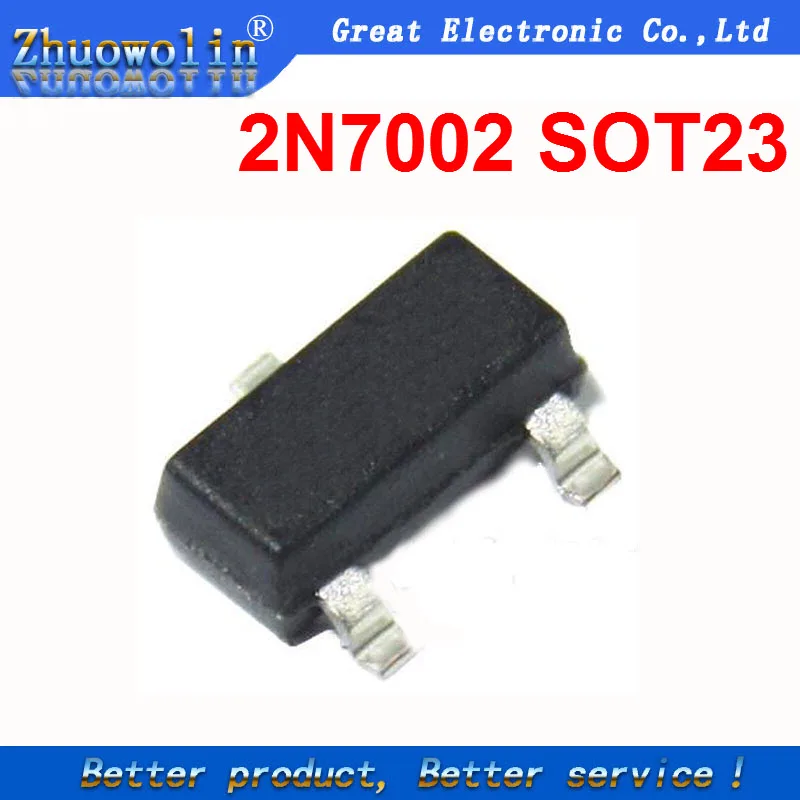 100 unids/lote 2N7002 Sot 23 transistor mos|transistor 100pcs|10 pcs ...