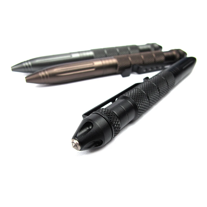 Tungsten Steel Head Survival EDC Emergency Safety Pen Cone 148MM Write ...