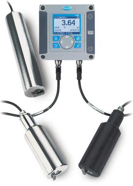 HACH turbidimeter Hach SOLITAX analyzer sludge suspended solids ...