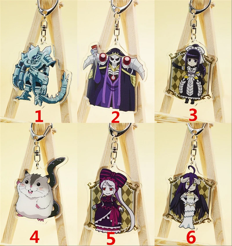 Anime Overlord Over Lord Ainz Ooal Gown Albedo Cosplay Costume Key ...