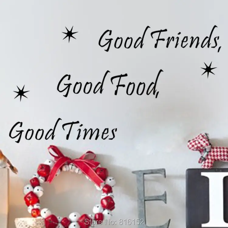 Good Friends Good Food Quotes