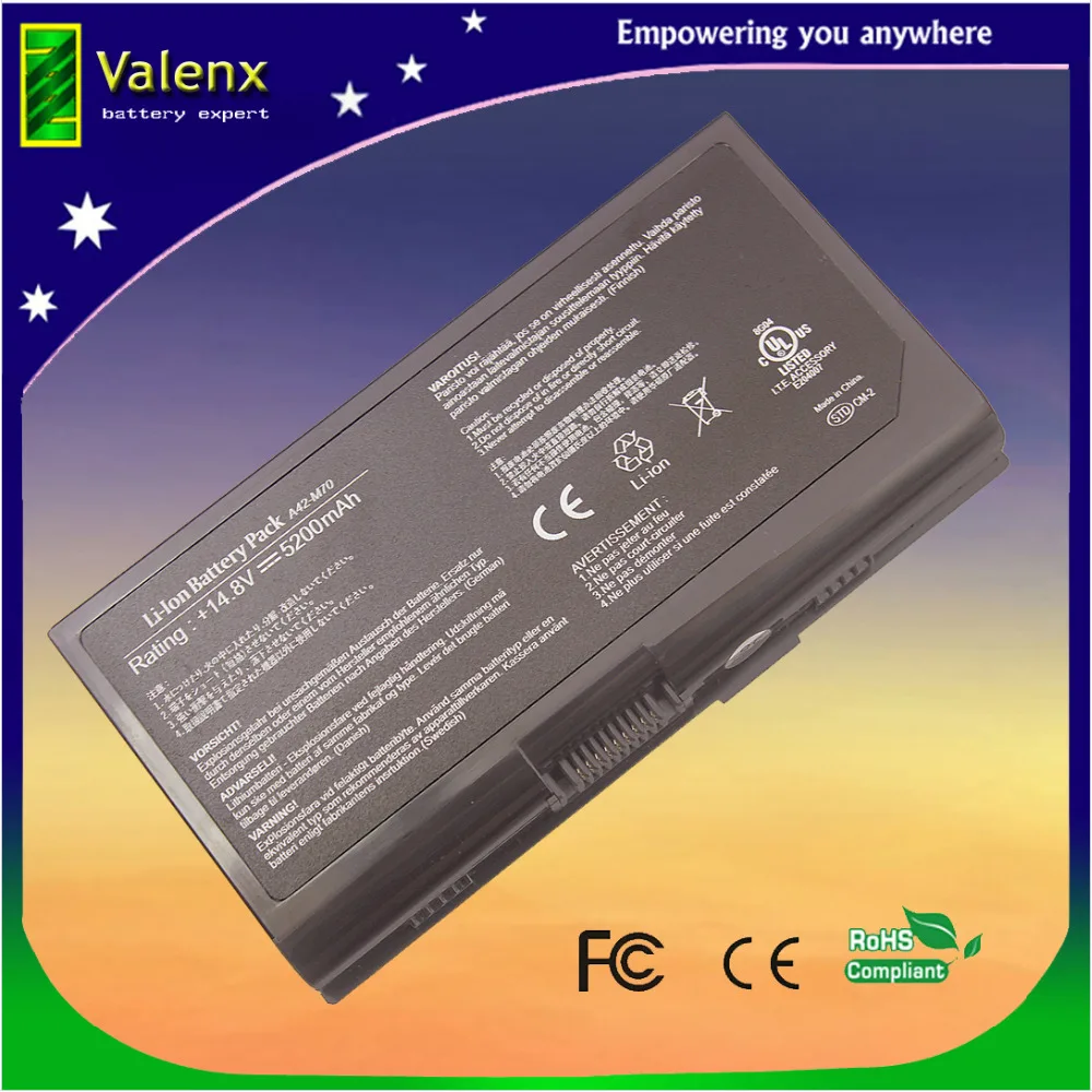 8Cell-A42-M70-Battery-For-ASUS-M70-N70-N90-X71-X72-G71-G72-F70-Series ...