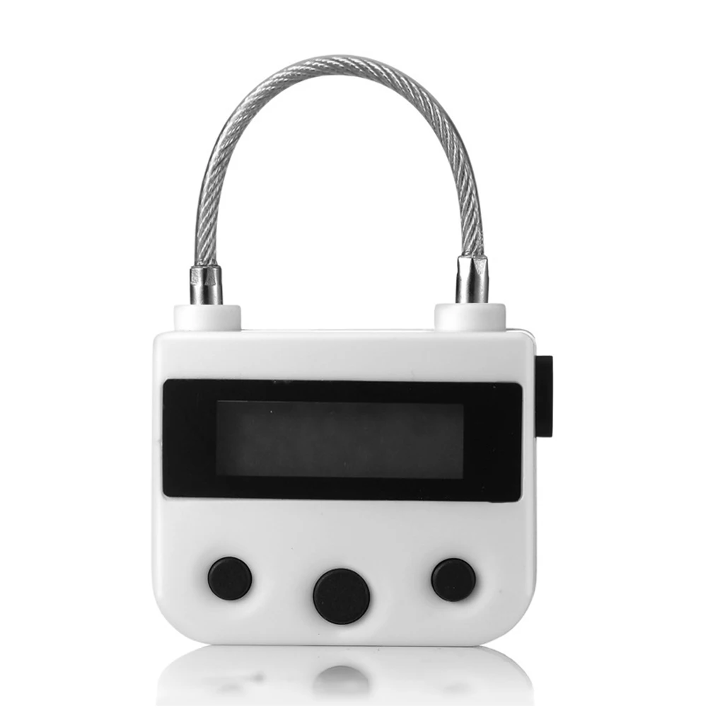 Time Lock Fetish Handcuffs Mouth Gag Electronic Timer Bdsm Bondage ...