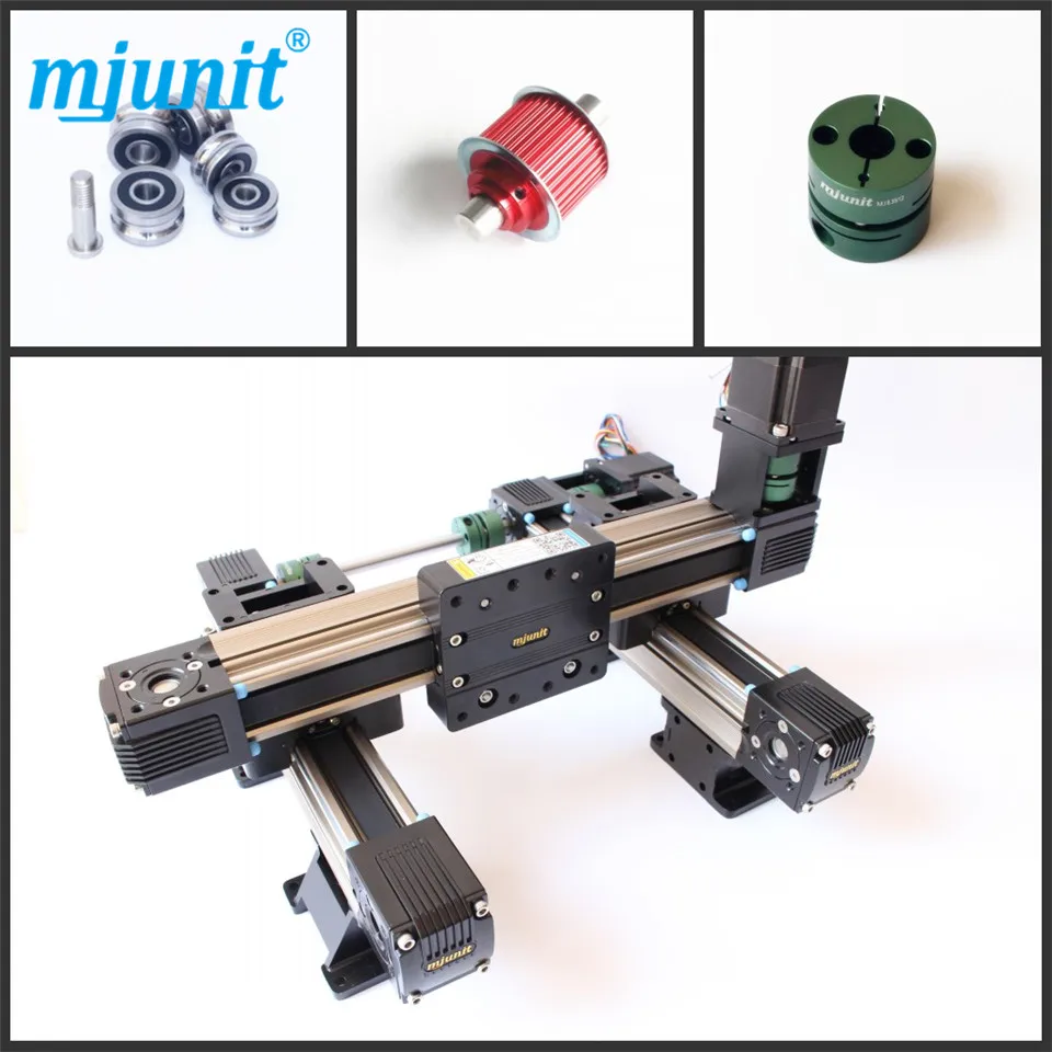MJUNIT single axis stages linear guideway/"three axis" or "X Y Z" stage ...