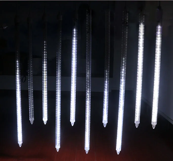 Double sided light led meteor rain light led meteor tube 50cm meteor ...