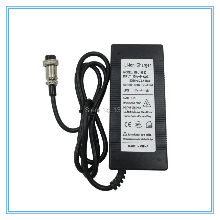 36 вольт 1.5A зарядное устройство для электрического скутера 36 В 10ah ...