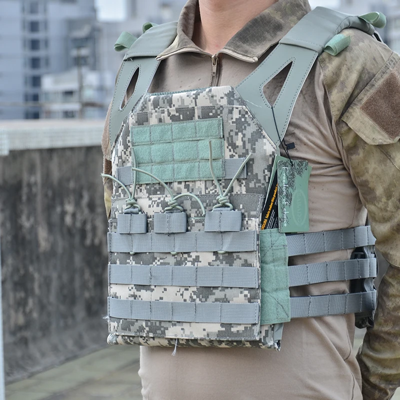 JPC Tactical Vest Quick Reaction Ontological Vest 1000D Molle Chest Rig ...