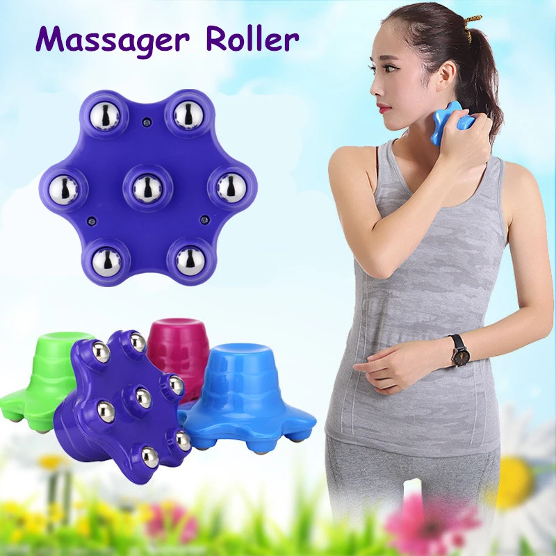 New Slimming Body Massager Mini 360 Degree Spin 7piece Steel Ball