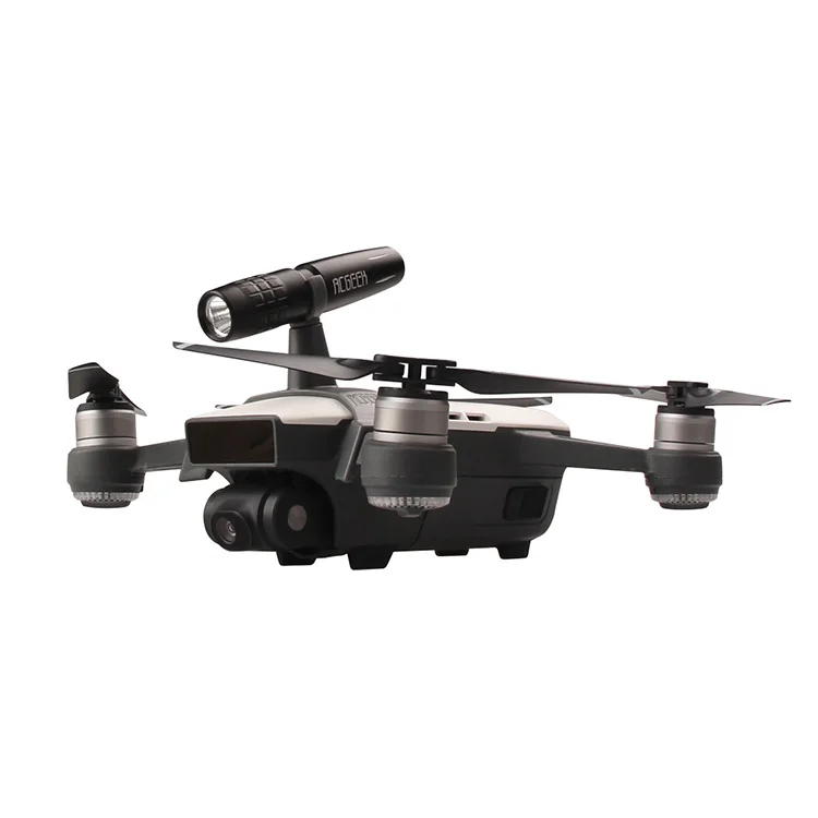 Top Night Flight Lights LED Light w/ Base Holder for DJI Spark RC FPV ...