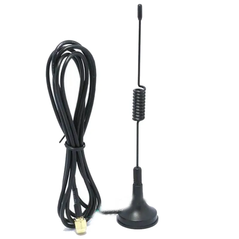 900/1800mhz Gsm Antenna 3dbi Sucker Base Aerial 16cm Height With 3m ...
