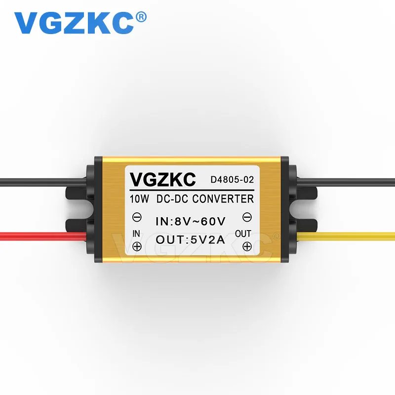 Low power consumption step-down device for 36V 48V to 5V 2A DC power ...