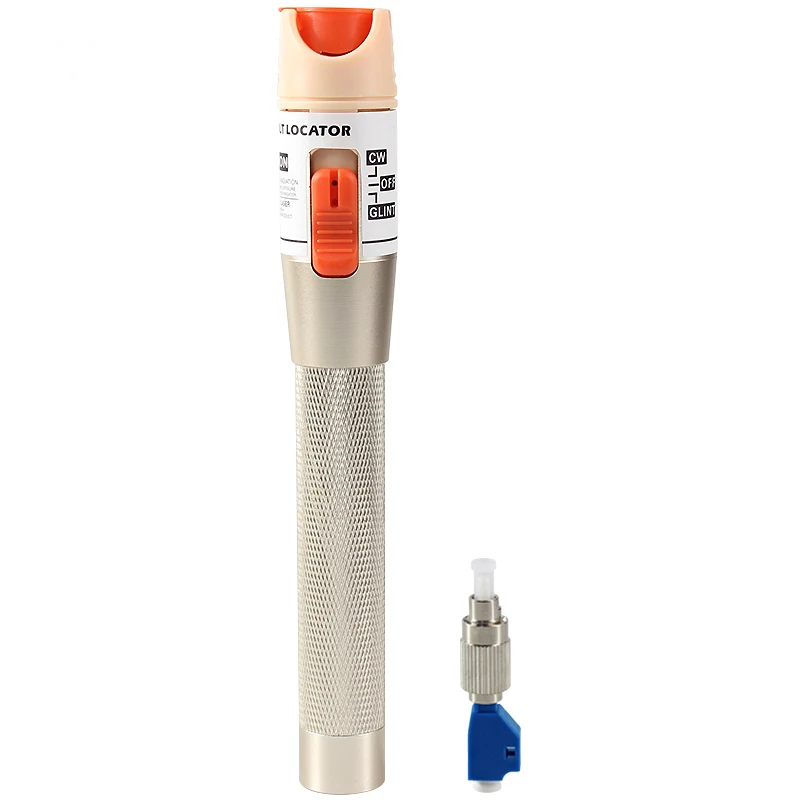 10mW Aluminium Alloy Visual Fault Locator Fiber Tester Detector FC Male ...
