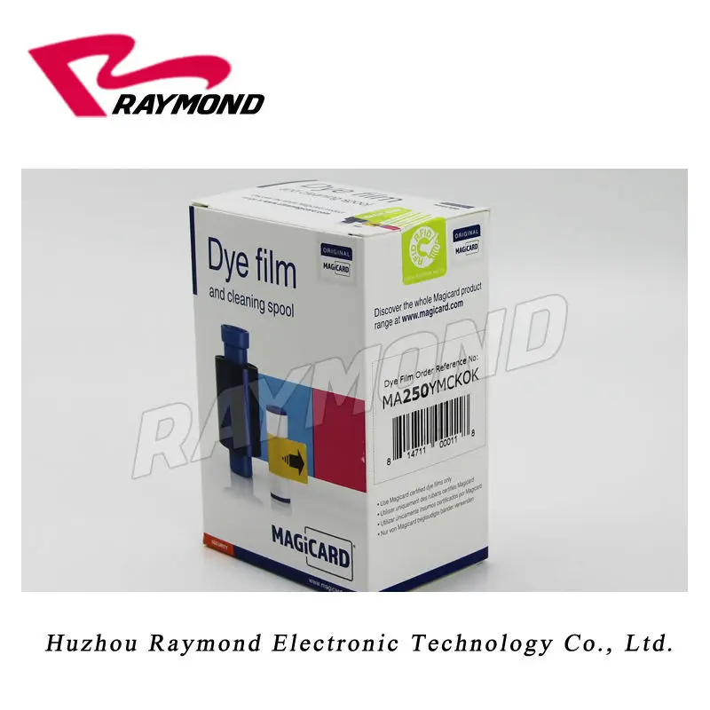 Magicard MA600 KO Black Monochrome Ribbon with Overlay 600 prints for id card printer|card ...