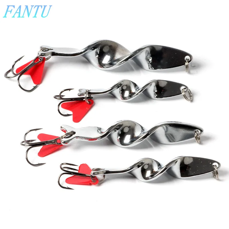 FANTU-Hard-Bait-High-Speed-Rotate-Spoon-Bass-Long-Shot-Spoon-Lure-With ...