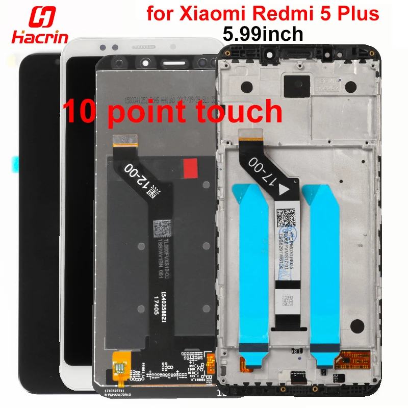 LCD Screen for Xiaomi Redmi 5 Plus LCD Display+Touch Screen for Xiaomi ...