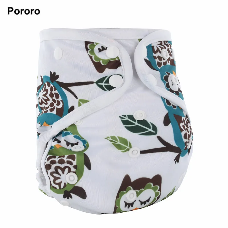PORORO pañal de tela todo en uno para bebé, con insertos de bambú ...