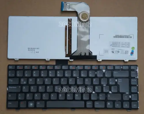 대한 dell inspiron 15r 5520 se 7520 노트북 키보드 라틴어 스페인어 teclado 백라이트|laptop ...