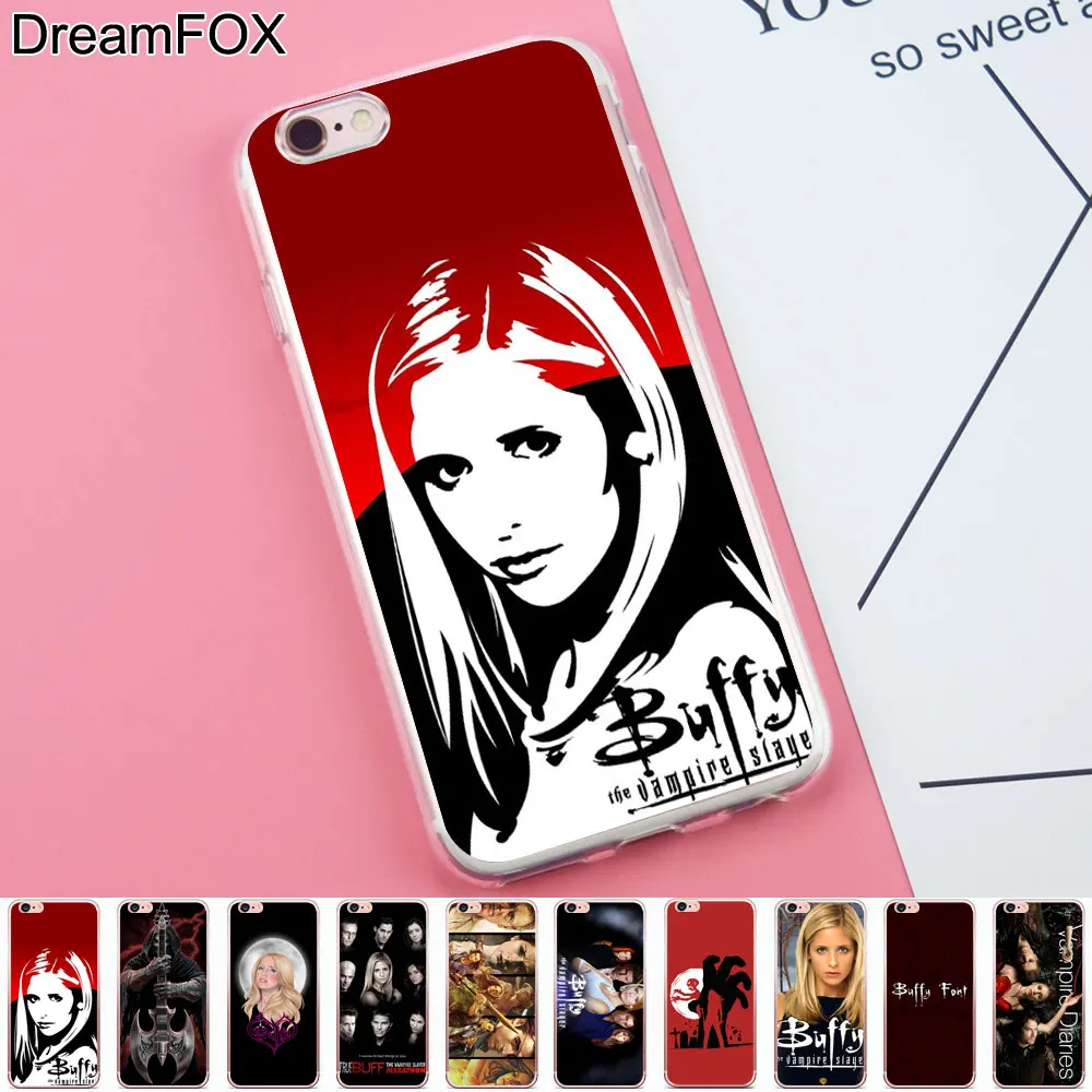 DREAMFOX K036 Buffy The Vampire Soft TPU Silicone Case Cover For Apple ...