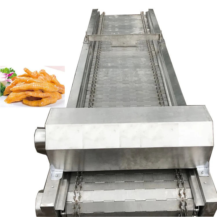 China factory wholesale 380V frozen chicken feet claw cutting machine ...