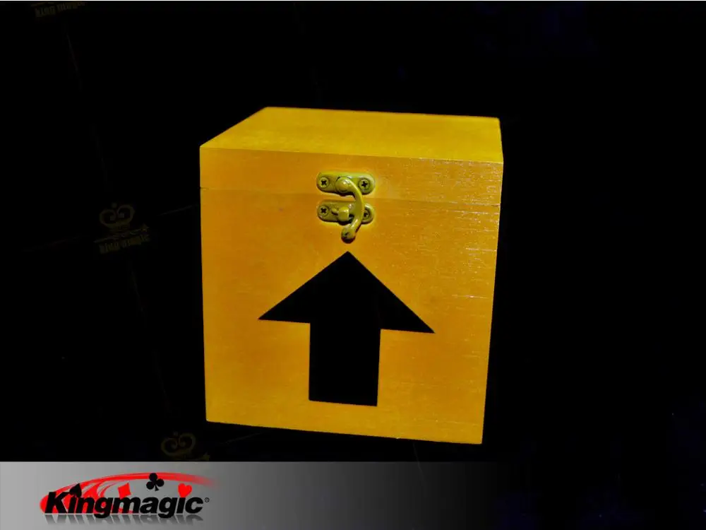 Mysterious Box King Magic toy Magia Props Stage Magia Trikcs Free ...