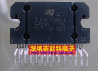100PCS TDA7384 inline ZIP 25 car audio amplifier power amplifier chip ...