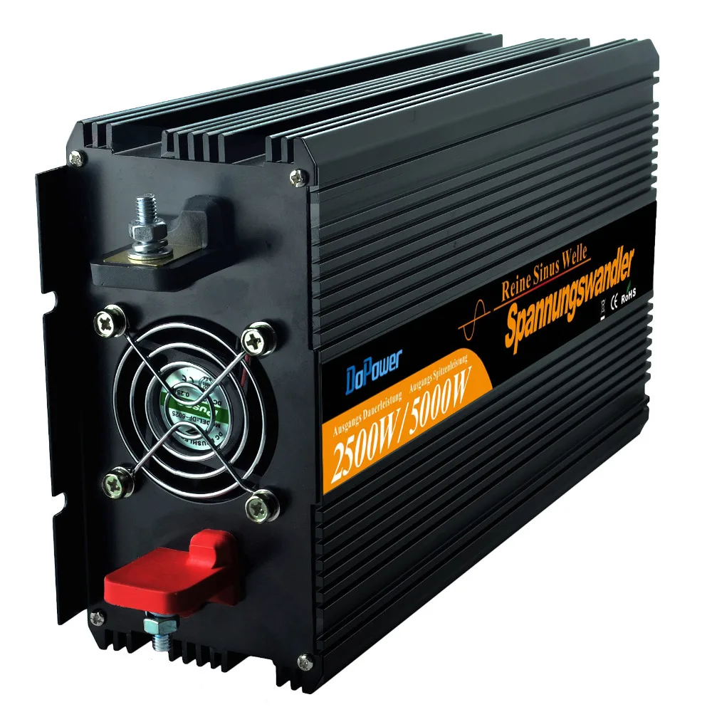 DoPower 2500W Inverter Pure Sine Wave Converter 12V To 220V 230V in