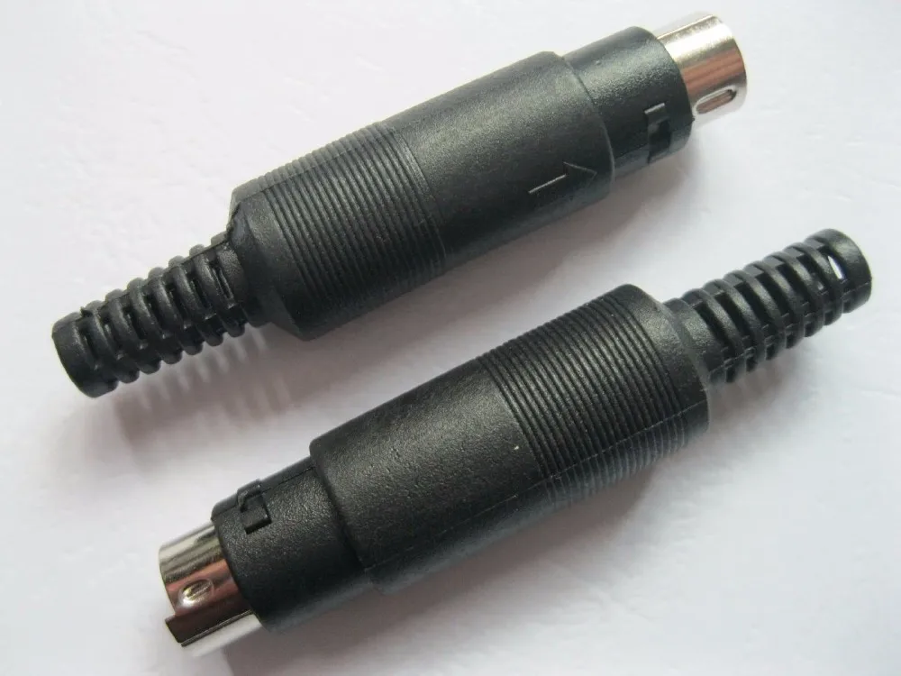 Mini 6 Pin Din Male Solder Connector at Kate Donaghy blog