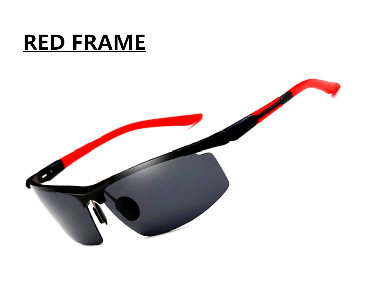 Red Frame Polarization Sunglasses Men Shield Design Brand Exia Optical Kd 500 Series In Mens
