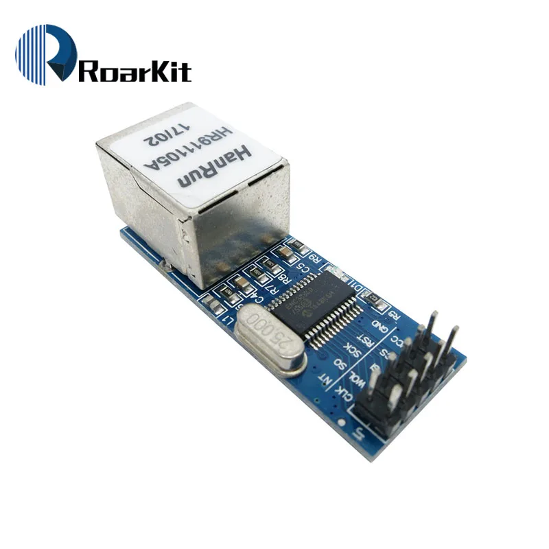 Free shipping Mini ENC28J60 Ethernet LAN Network Module For Arduino 51 ...