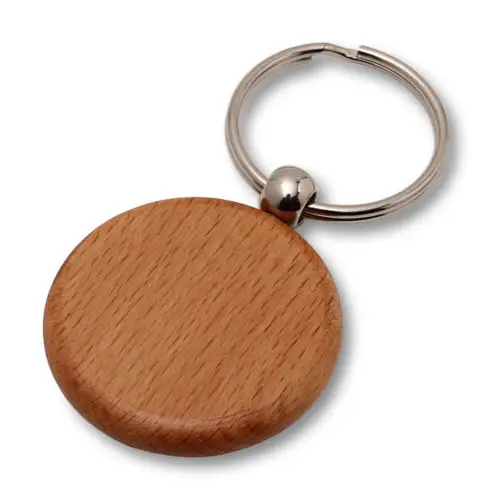 50pcs-Engrave-DIY-Round-Blank-Wooden-Key-Chain-Circle-Carving-Key-Tags ...