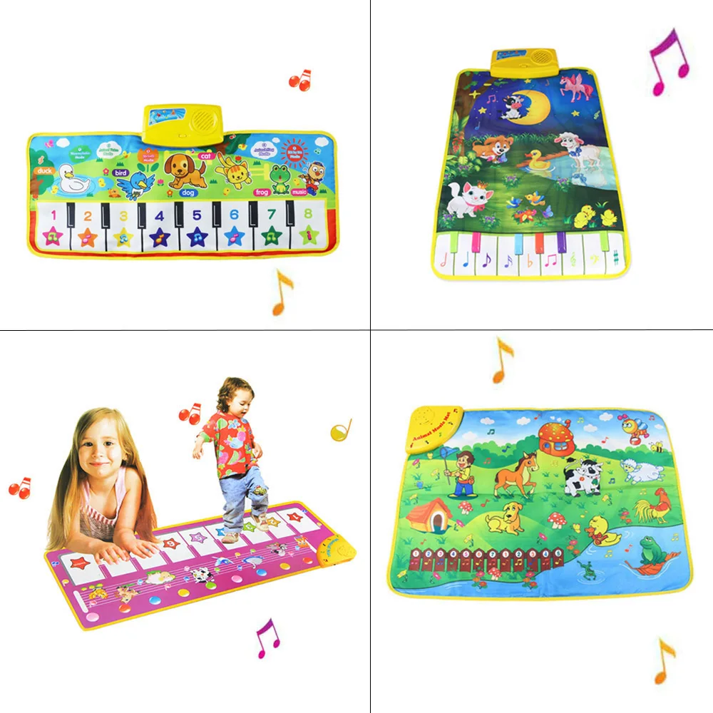 Free shipping Baby Music Carpet Baby Musical Mat Children Educational ...