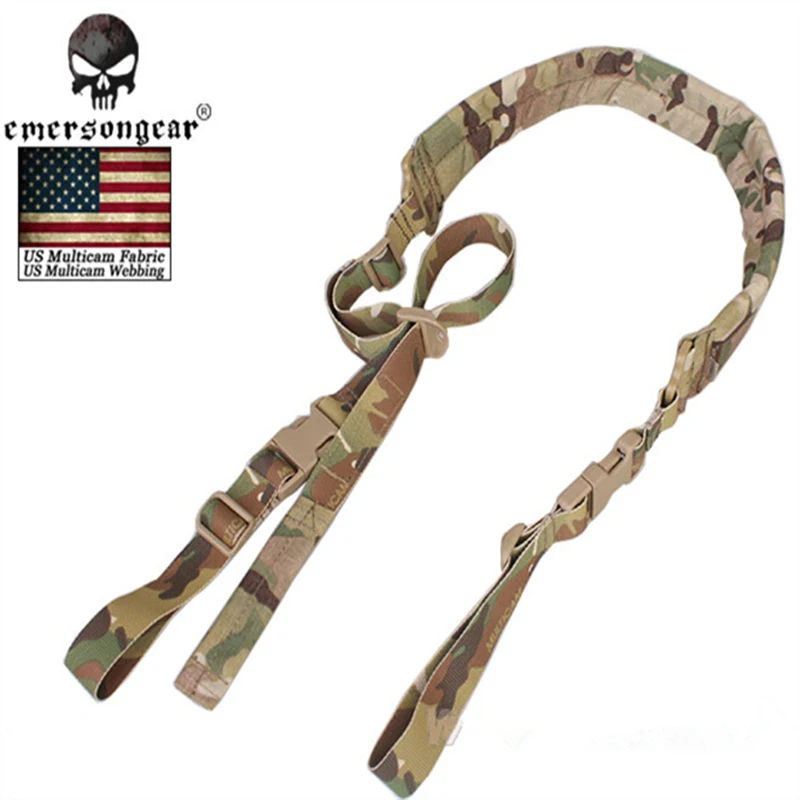Emersongear Tactical Quick Adjustable Padded 2 Point Rifle Gun Shoulder ...