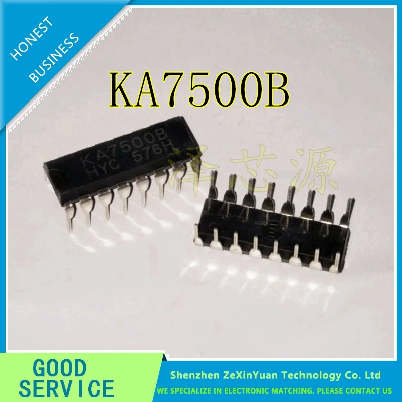 20PCS/LOT KA7500B KA7500 7500B 7500 DIP 16 Switching Supply PMW ...