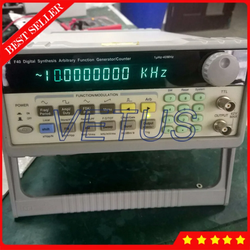 SPF40 Digital Synthesized Arbitrary Waveform Generator with 12 digit ...
